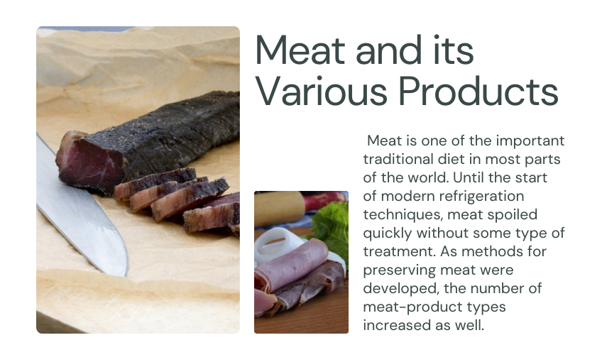 Meat and its Various Products - SR Publications