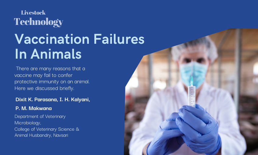 Vaccination Failures In Animals - SR Publications