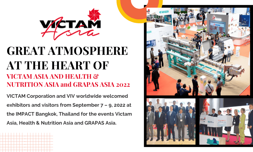 GREAT ATMOSPHERE AT THE HEART OF VICTAM ASIA AND HEALTH & NUTRITION ...