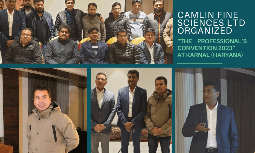 Camlin Fine Sciences Ltd organized “The Professional’s Convention 2023” at Karnal (Haryana) - SR ...