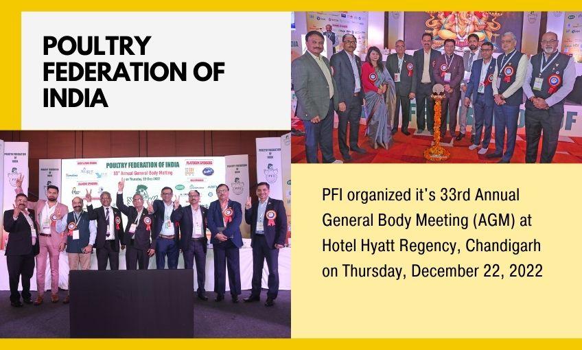 Poultry Federation of India organized its 33rd Annual General Body Meeting (AGM) - SR Publications