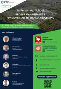 In-Person AgriSchool BROILER MANAGEMENT & FUNDAMENTALS OF BROILER PROCESSING - SR Publications