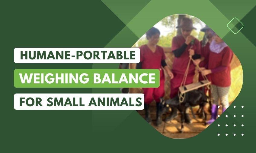 Humane-Portable Weighing Balance for Small Animals - SR Publications