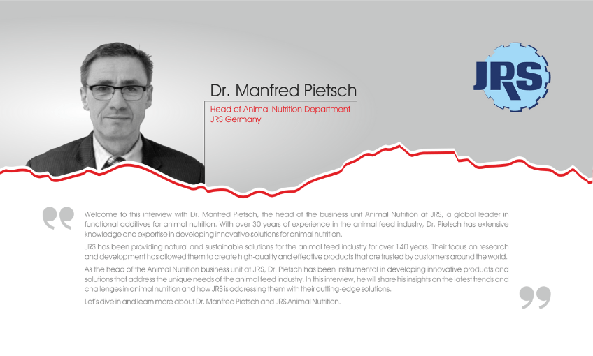In Interview with Dr. Manfred Pietsch, the head of the business unit ...