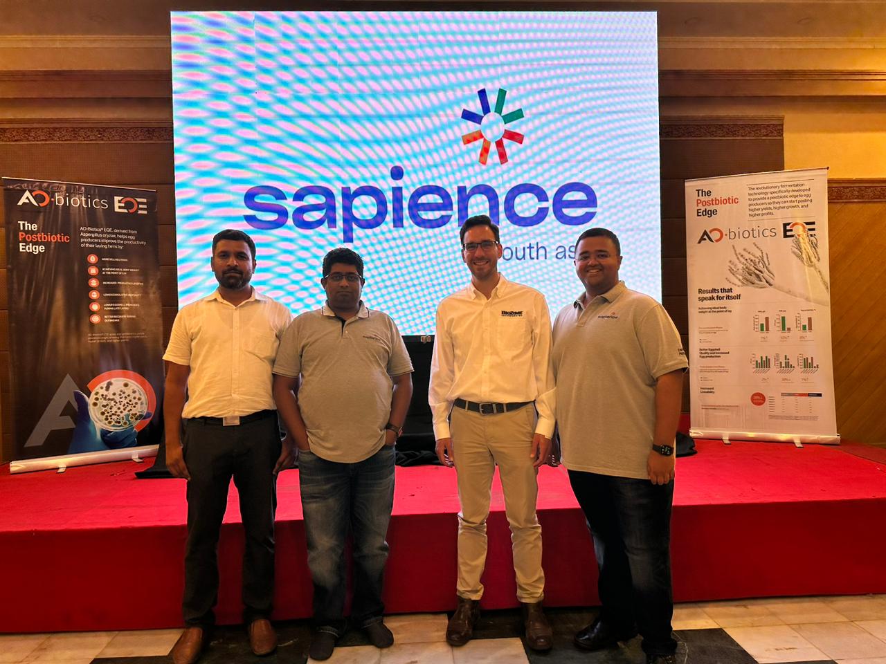 Sapience Launched AO-Biotics EQE in Five Cities in India - SR Publications