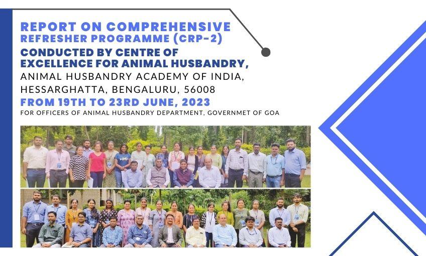 REPORT ON COMPREHENSIVE REFRESHER PROGRAMME (CRP-2) CONDUCTED BY CENTRE ...