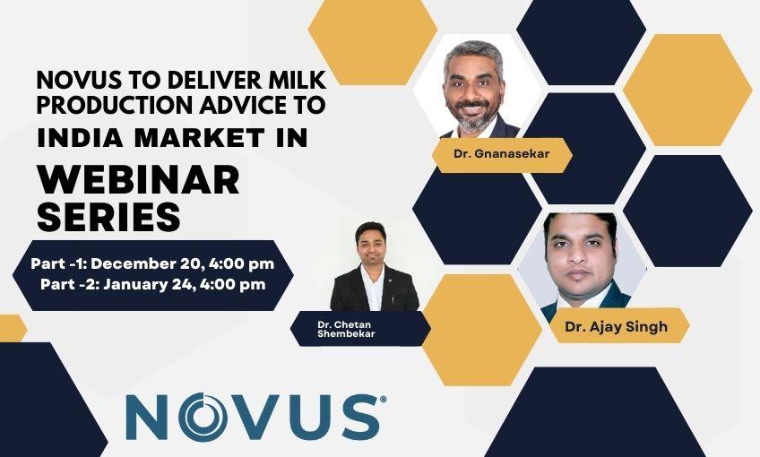NOVUS to Deliver Milk Production Advice to India Market in Webinar Series - SR Publications