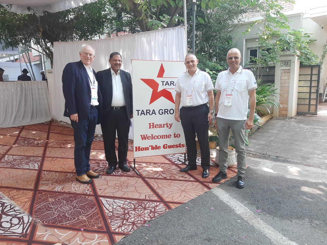 Tara Group organizes Lunch during Poultry India Expo - SR Publications