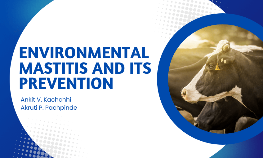 ENVIRONMENTAL MASTITIS AND ITS PREVENTION - SR Publications
