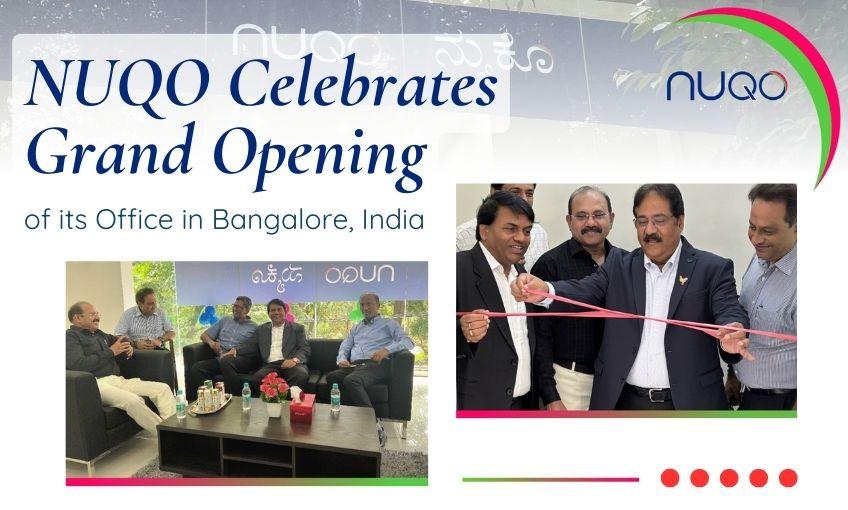 NUQO Celebrates Grand Opening of its Office in Bangalore, India - SR ...
