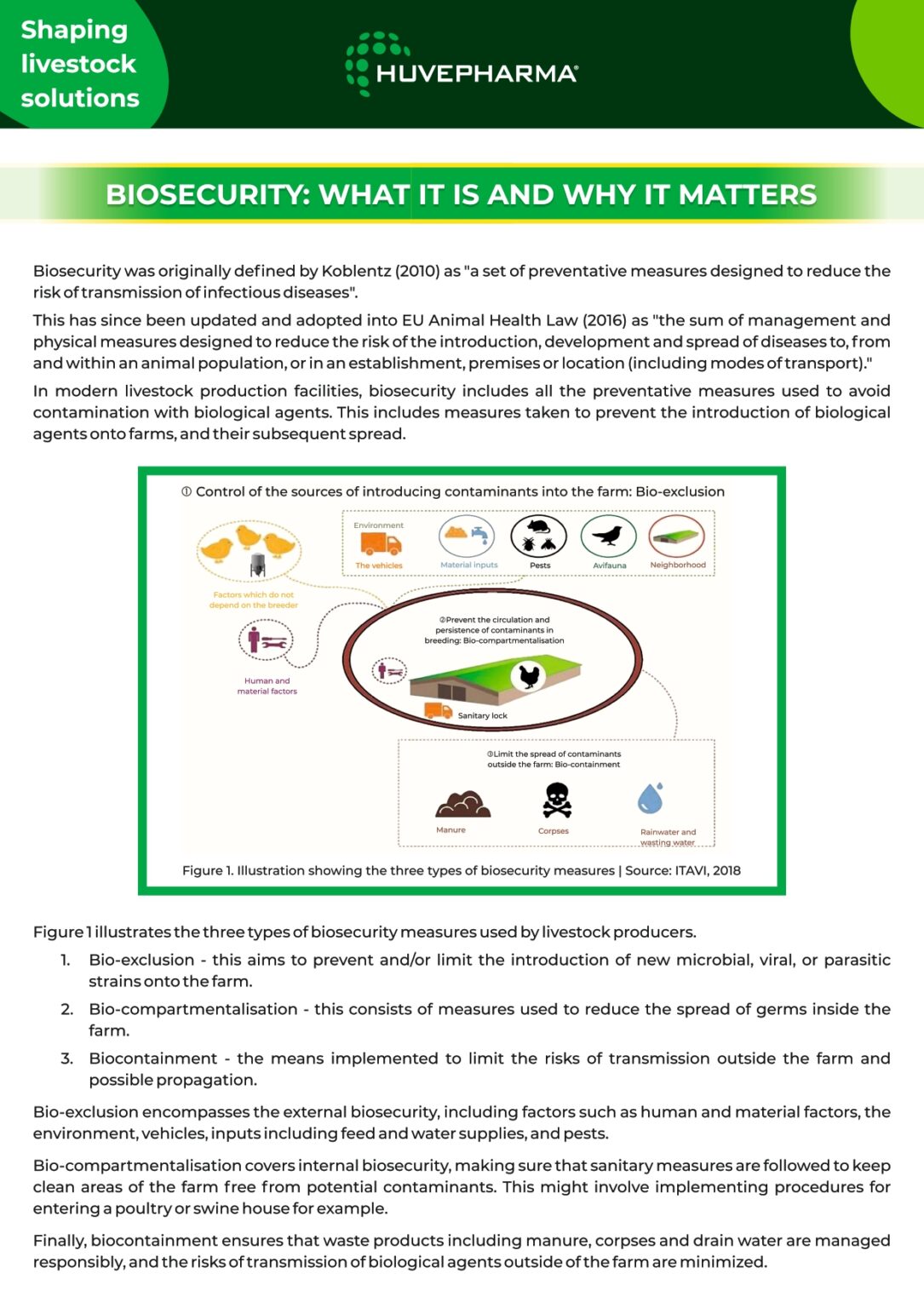 BIOSECURITY: WHAT IT IS AND WHY IT MATTERS - SR Publications