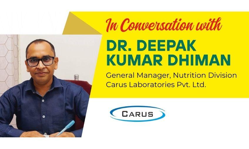 In conversation with Dr Deepak Kumar Dhiman-From Sales Representative ...