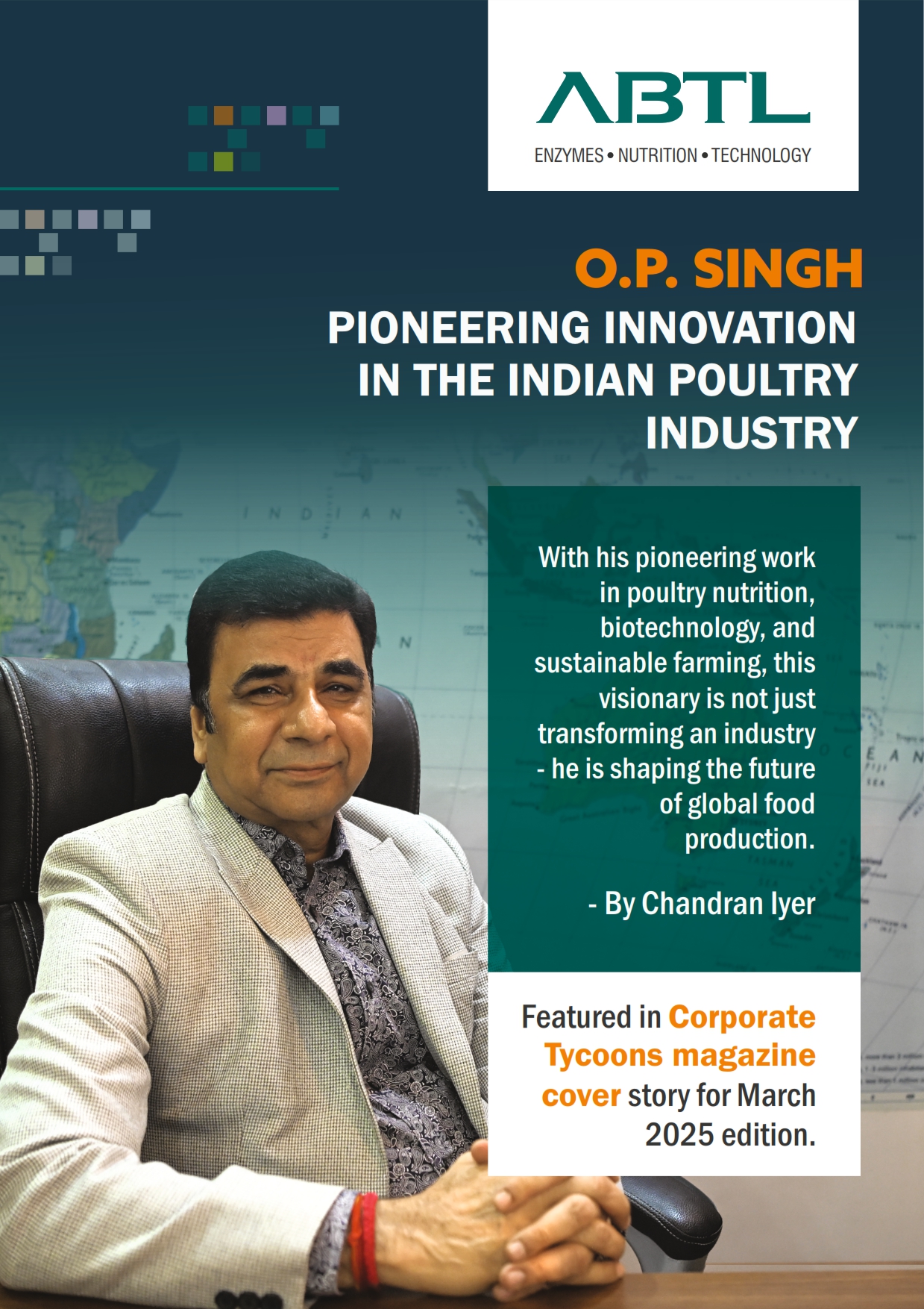O.P. Singh Pioneering innovation in The Indian Poultry Industry - SR ...